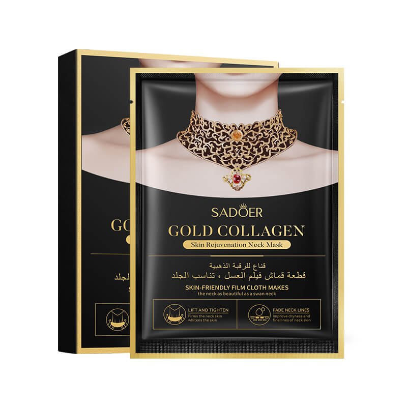 Hydrolyzed Collagen Neck Mask - #1 Hydrating Solution to Get Rid of ...